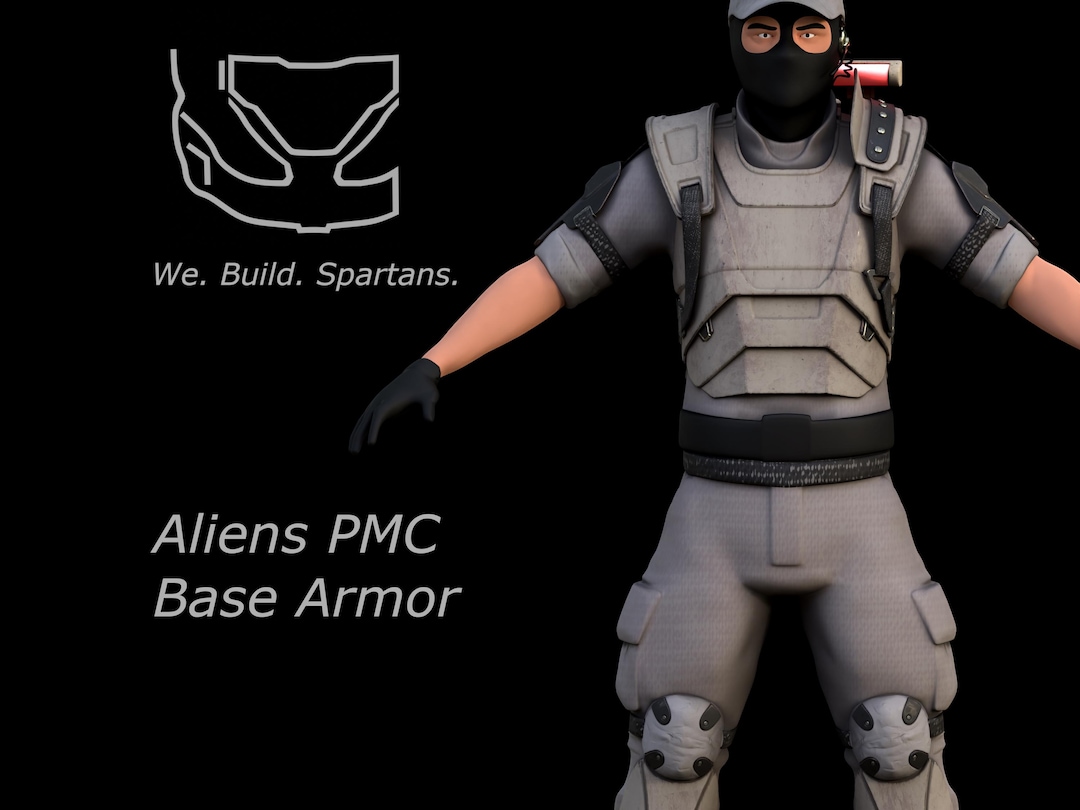 Alien PMC Soldier Armor 3d Print Files - Etsy
