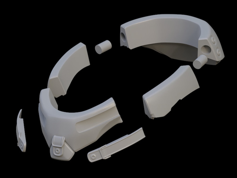 GEN 1 Space Marine Neck Guard 3d Print File - Etsy