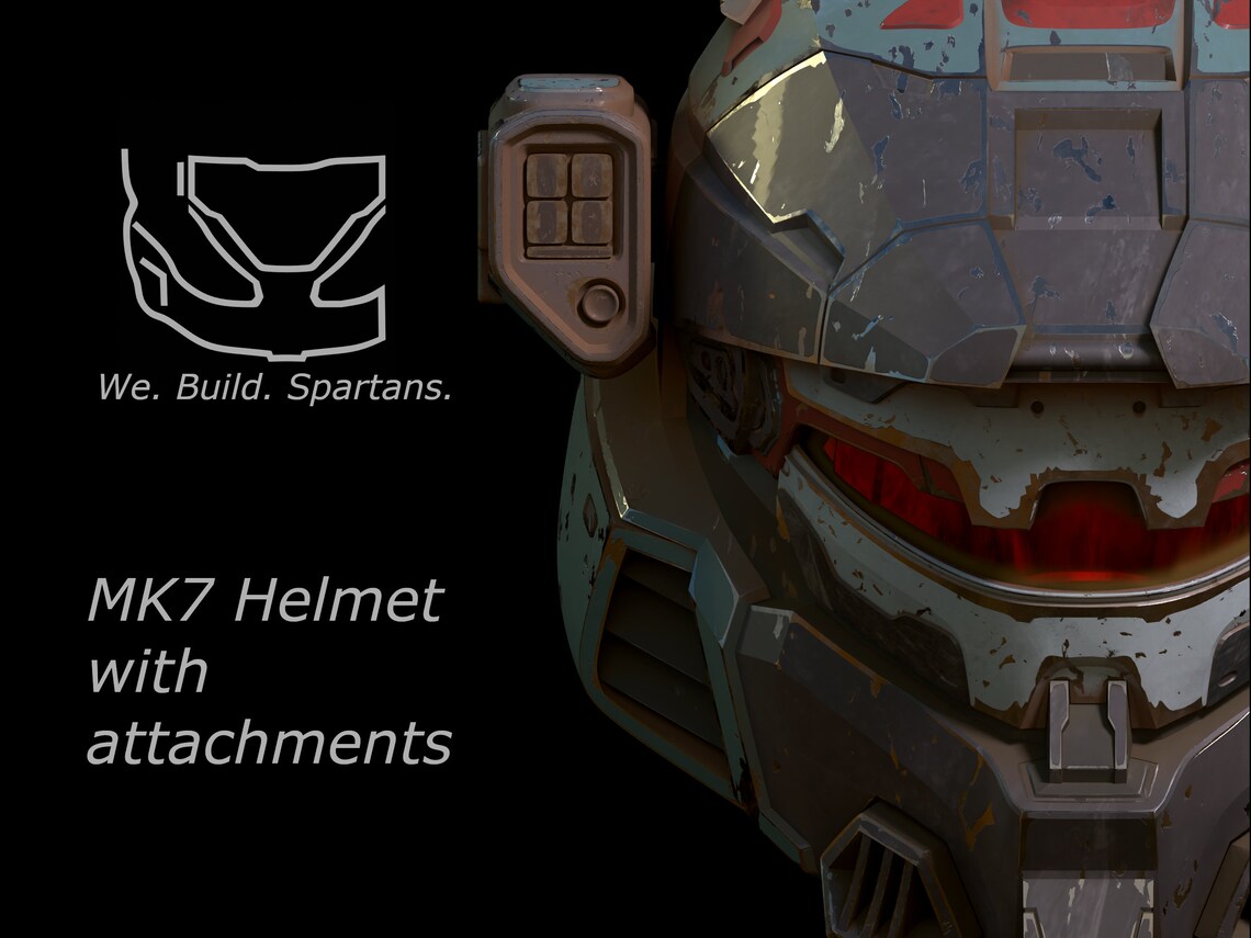 Mk VII Helmet With Attachments 3d Print File - Etsy