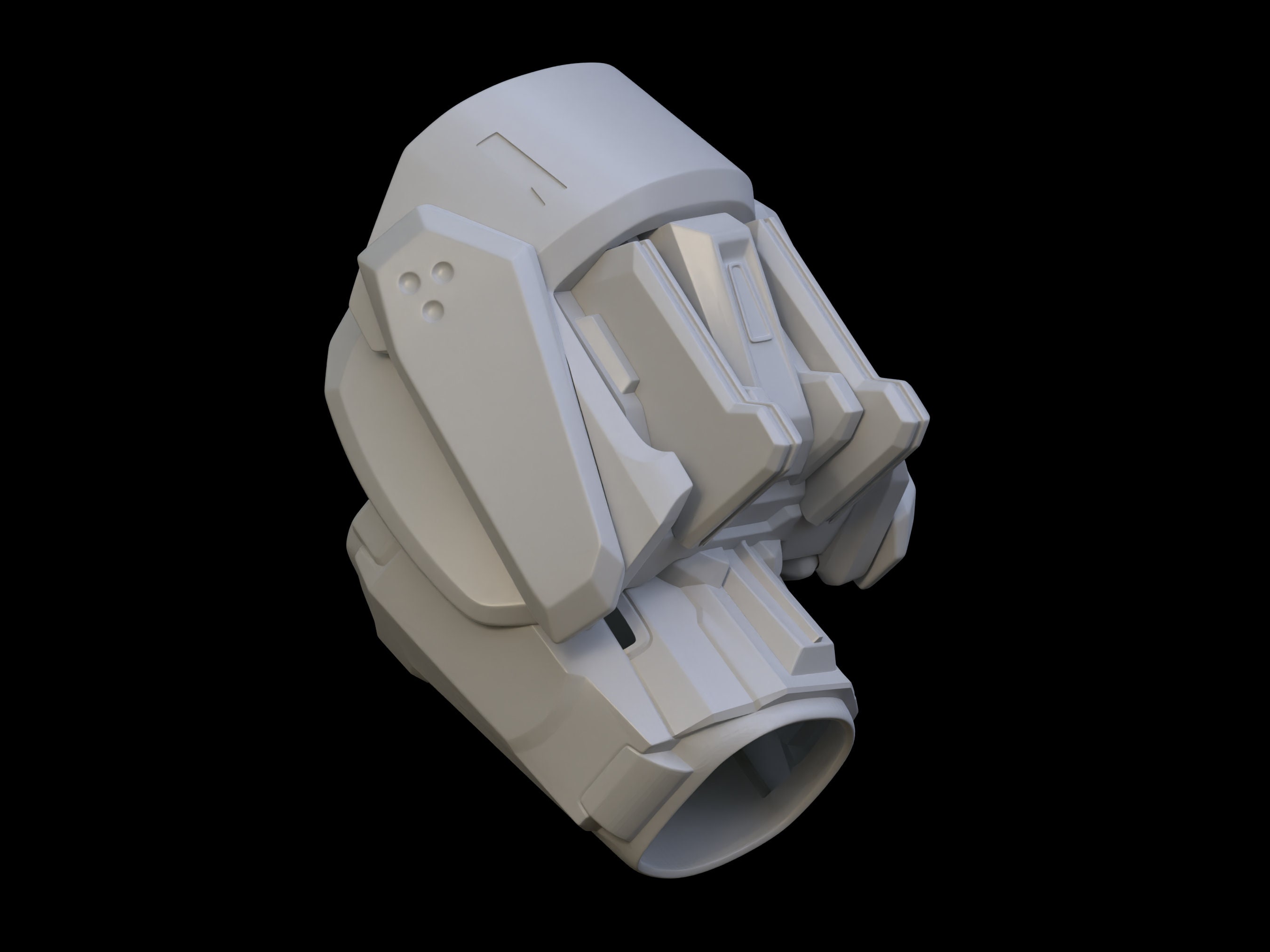 EVA Shoulder Pad 3d Print File - Etsy