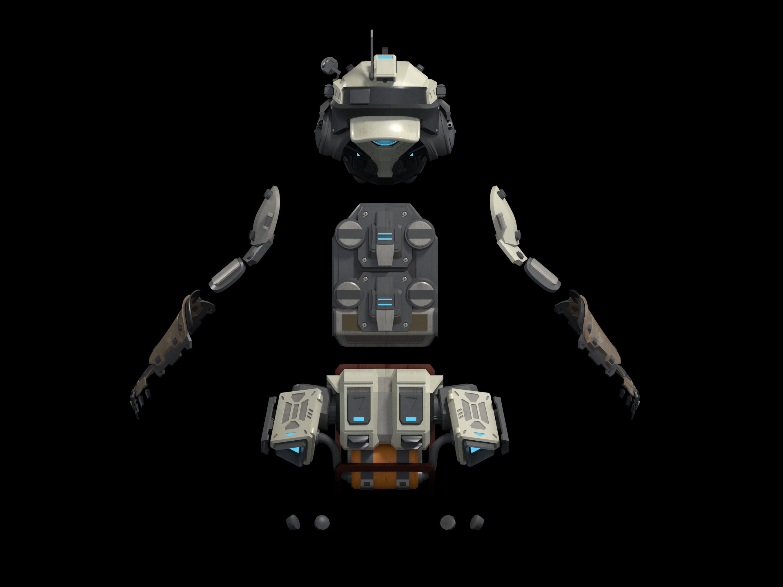 Titanfall 2 Pulse Blade Pilot Helmet and Armor Set 3d Print - Etsy UK