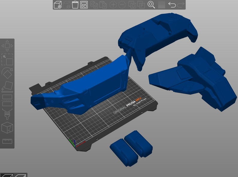 TAC Sykes Alpha Chest Attachment 3d Print File - Etsy