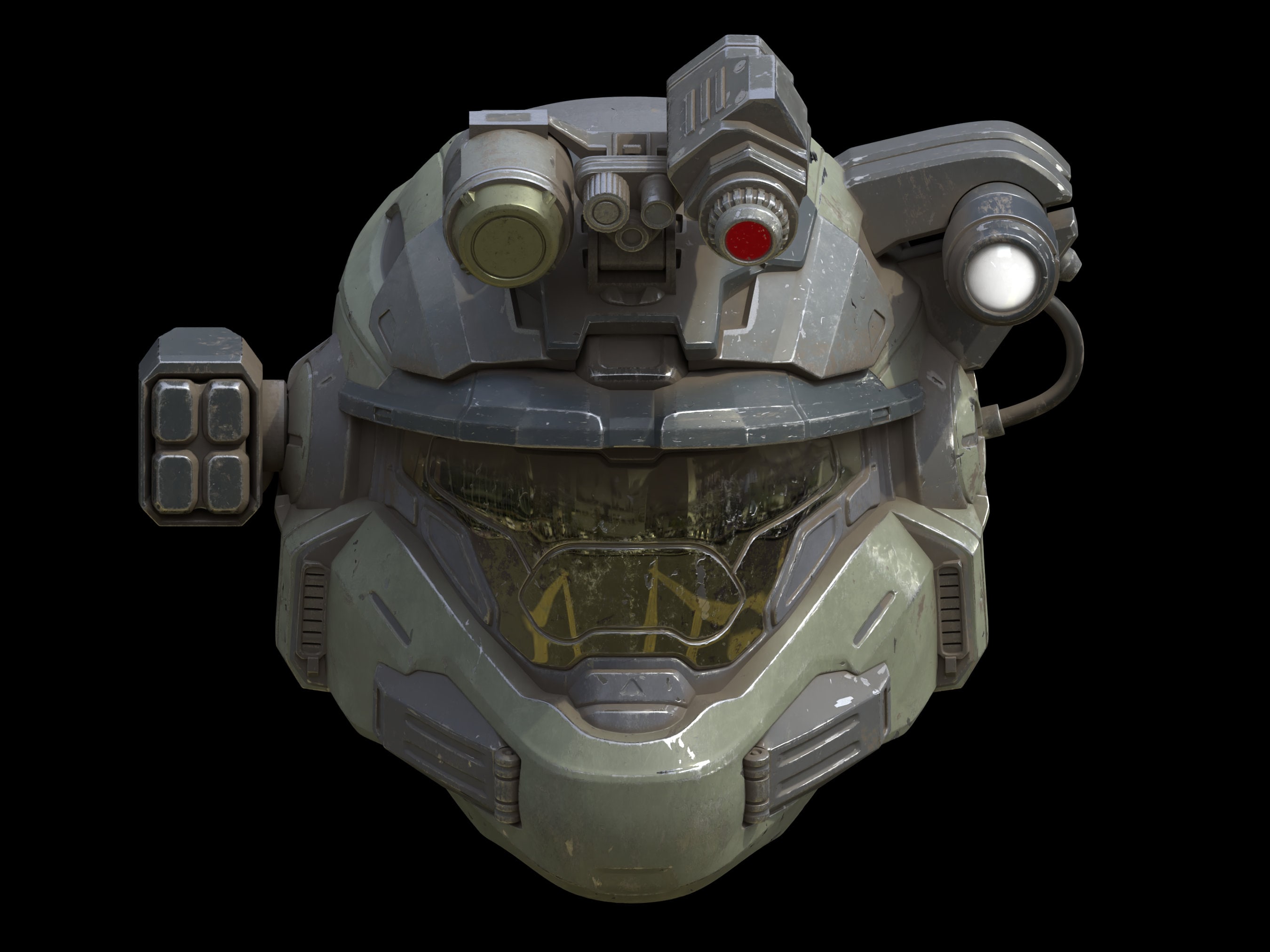 MK V [B] Helmet With Attachments 3d Print File - Etsy