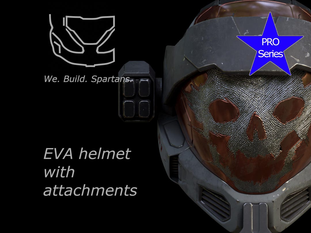 Pro Series EVA Helmet 3d Print File - Etsy UK