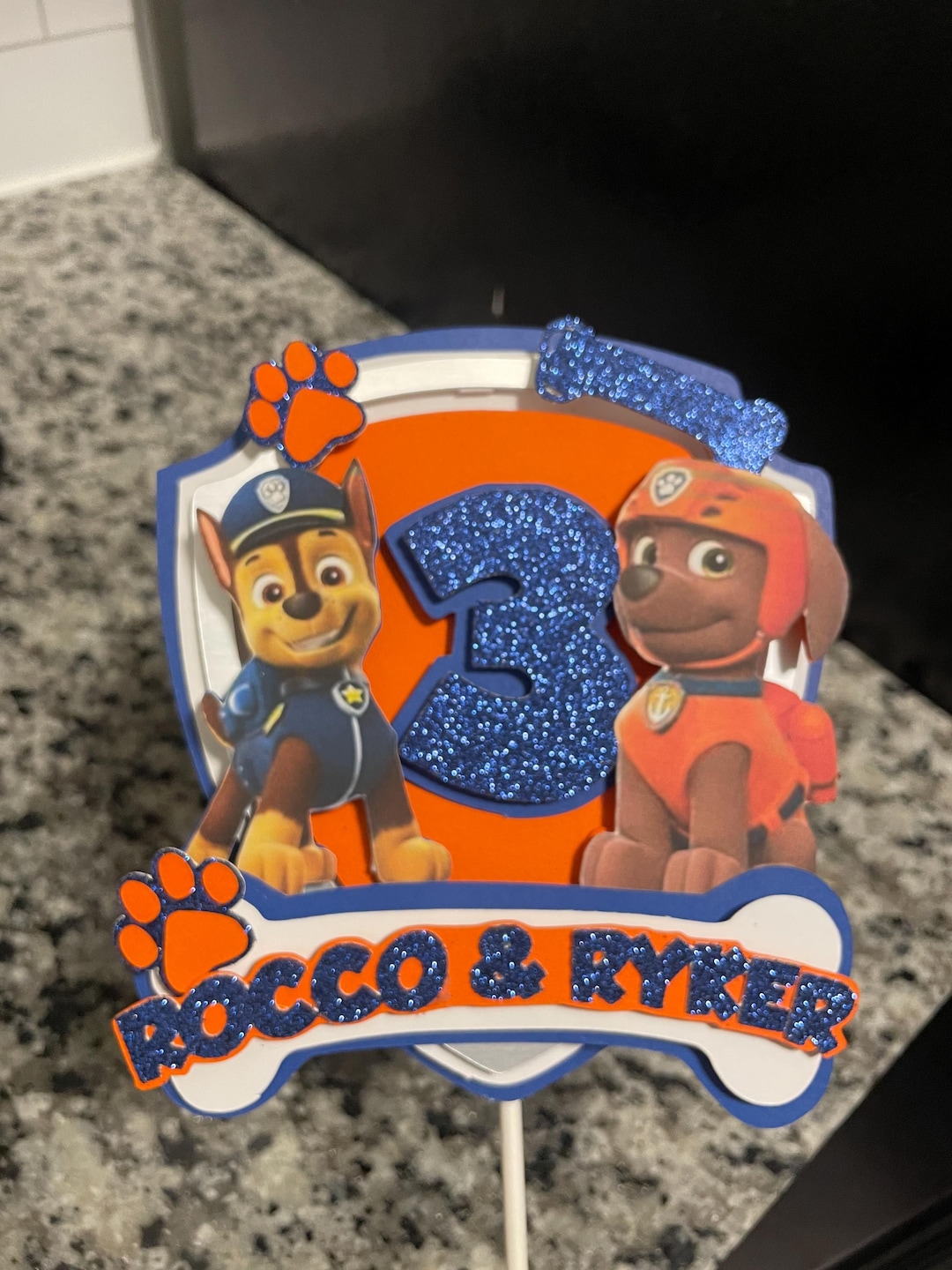 Paw Patrol Cake Topper - Etsy