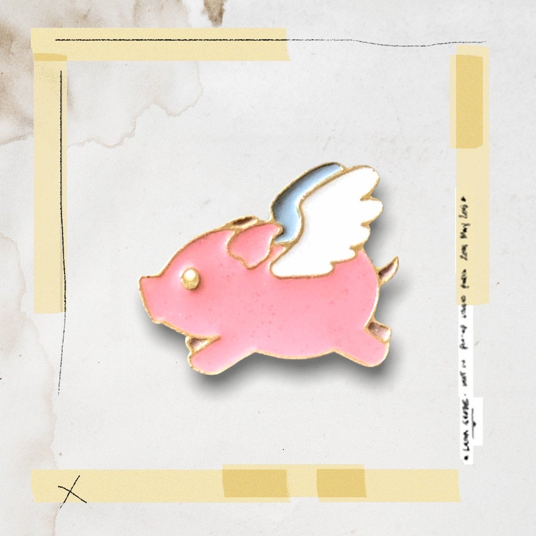 Flying Pig Needle Minders, Needle Nanny, Fridge Magnet, Needleminder ...