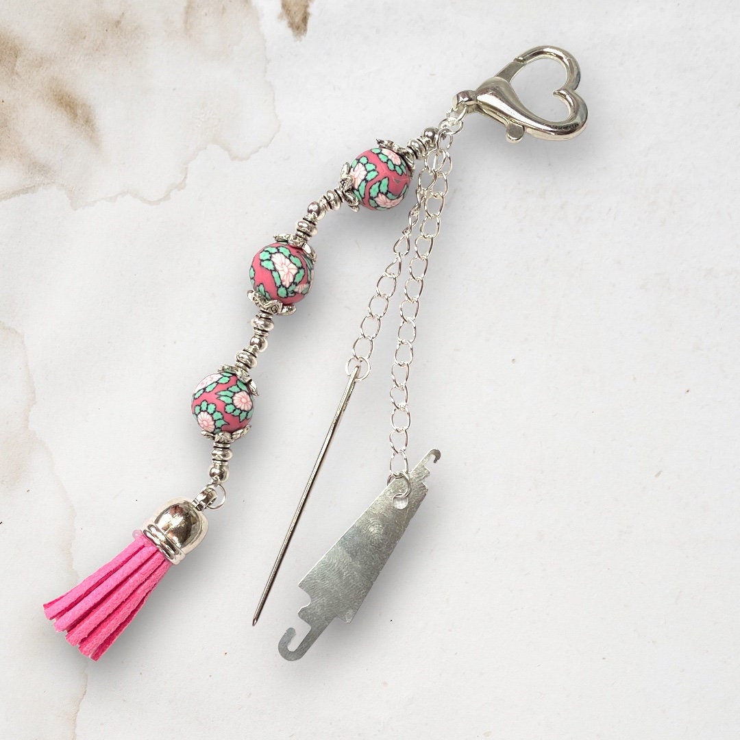 Pink Tail Tucker Matching Counting Pins Scissor Minder & - Etsy