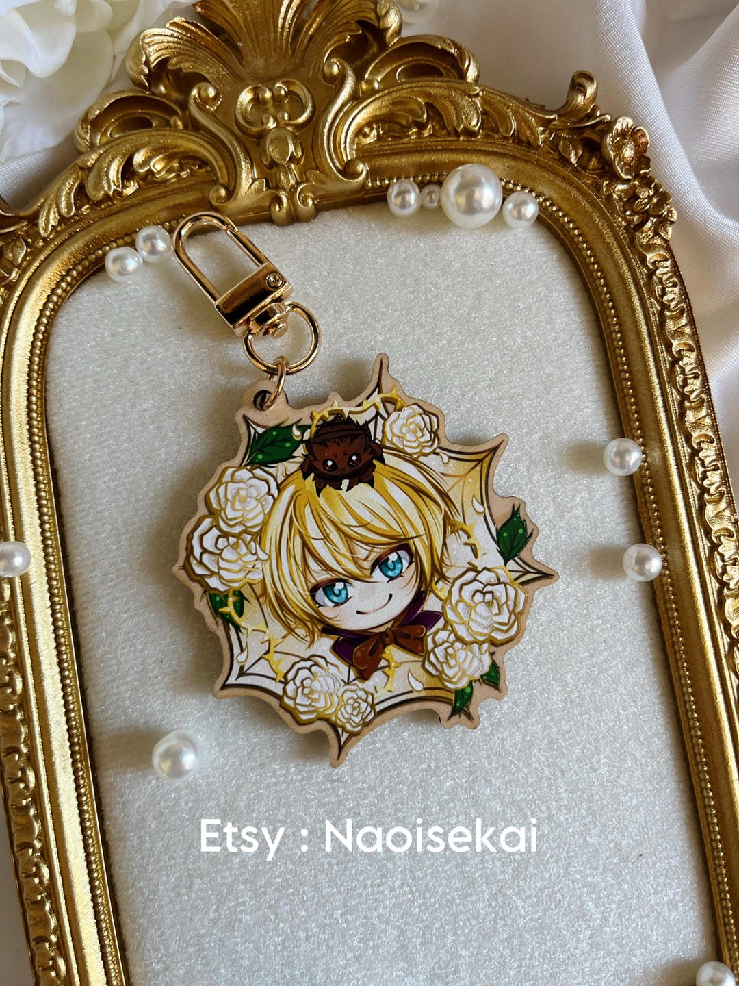 Black Butler - Alois Trancy Wooden Keychain - Etsy