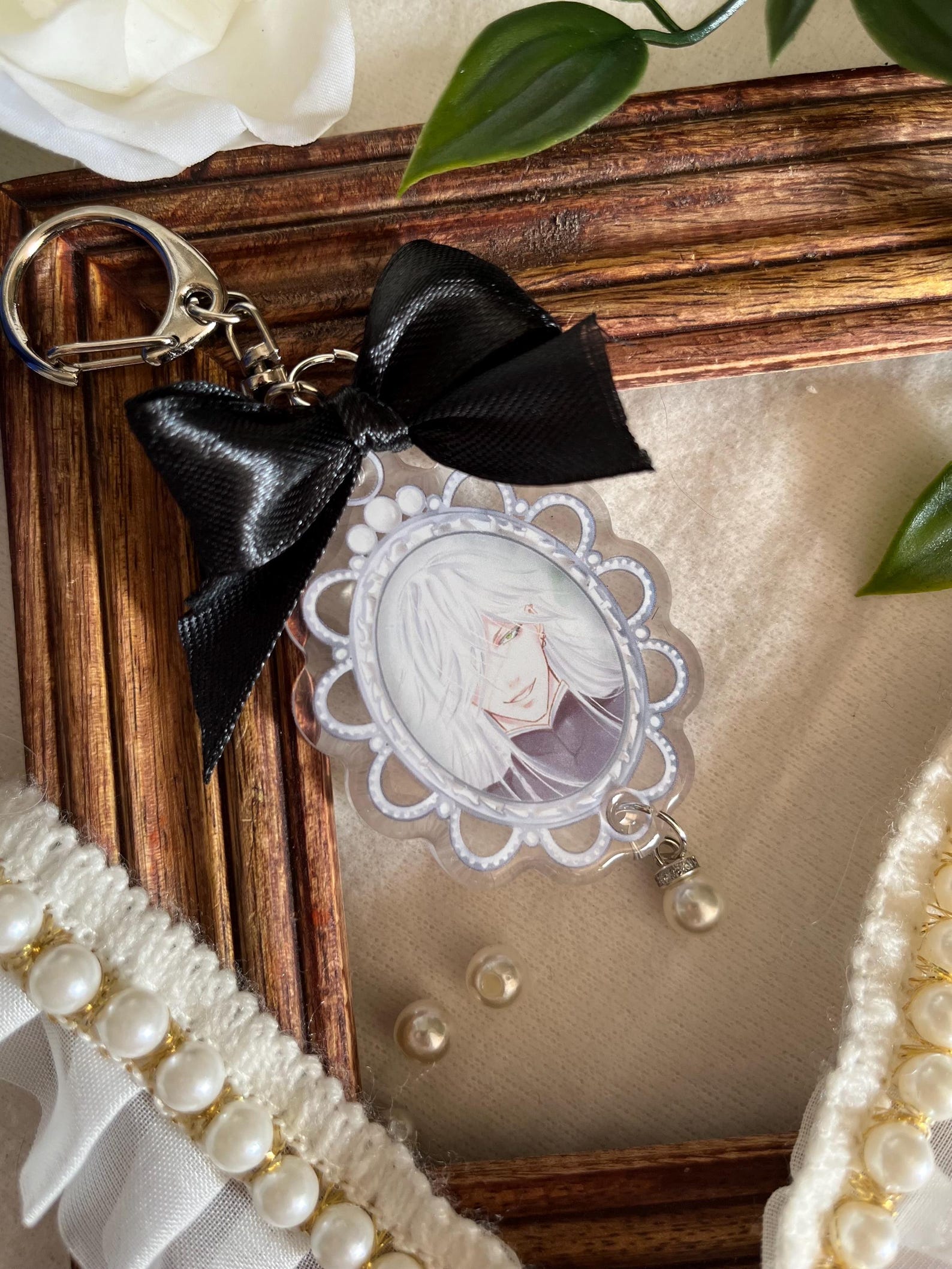 Keychain Vintage Style Anime Undertaker Black Butler - Etsy