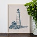 Vintage Lighthouse Print - Nautical Home Decor - Nautical Wall Art ...