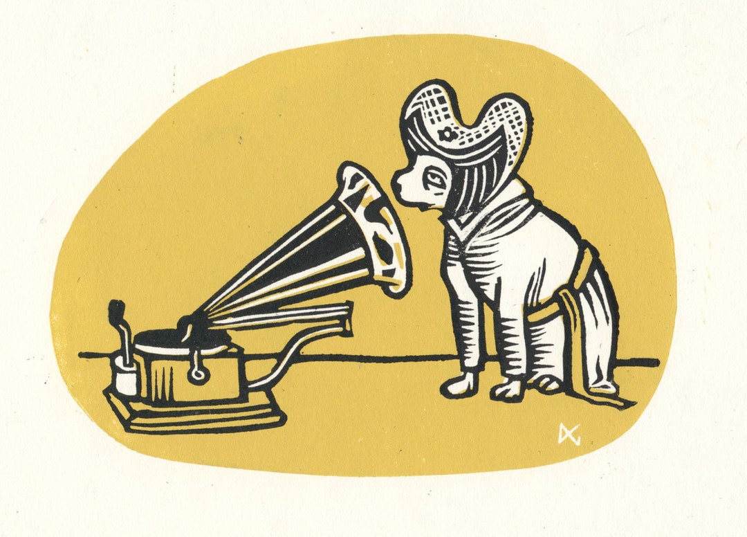 His Medieval Voice | Linocut Print | Medieval Art | Hand Printed - Etsy