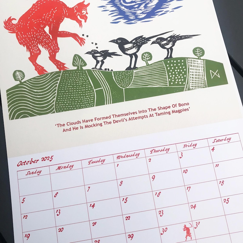 Devil Calendar - Etsy