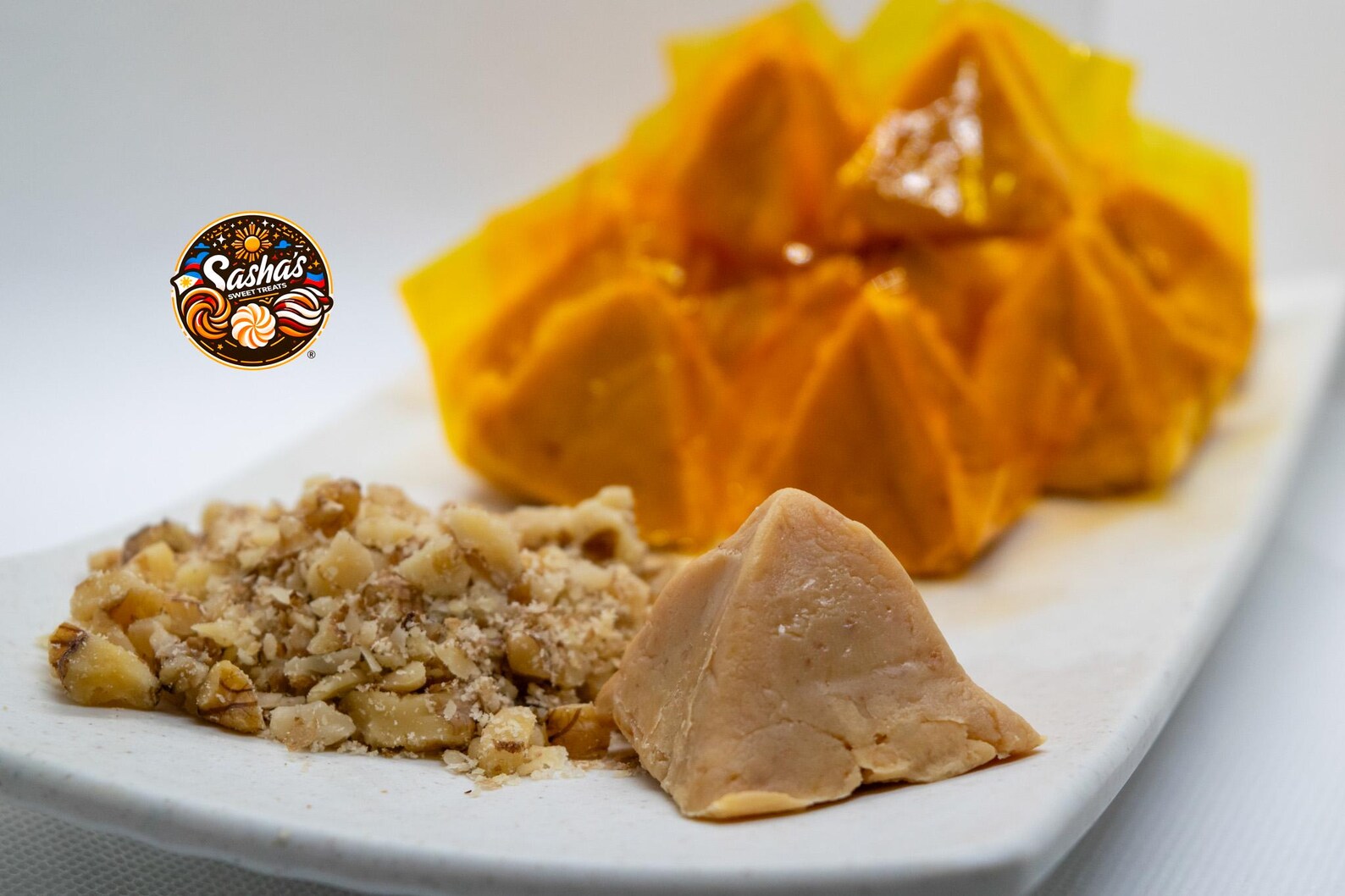 Homemade Yema Candy With Nuts, Filipino Sweet Milk Candy, 40PCS Dessert ...