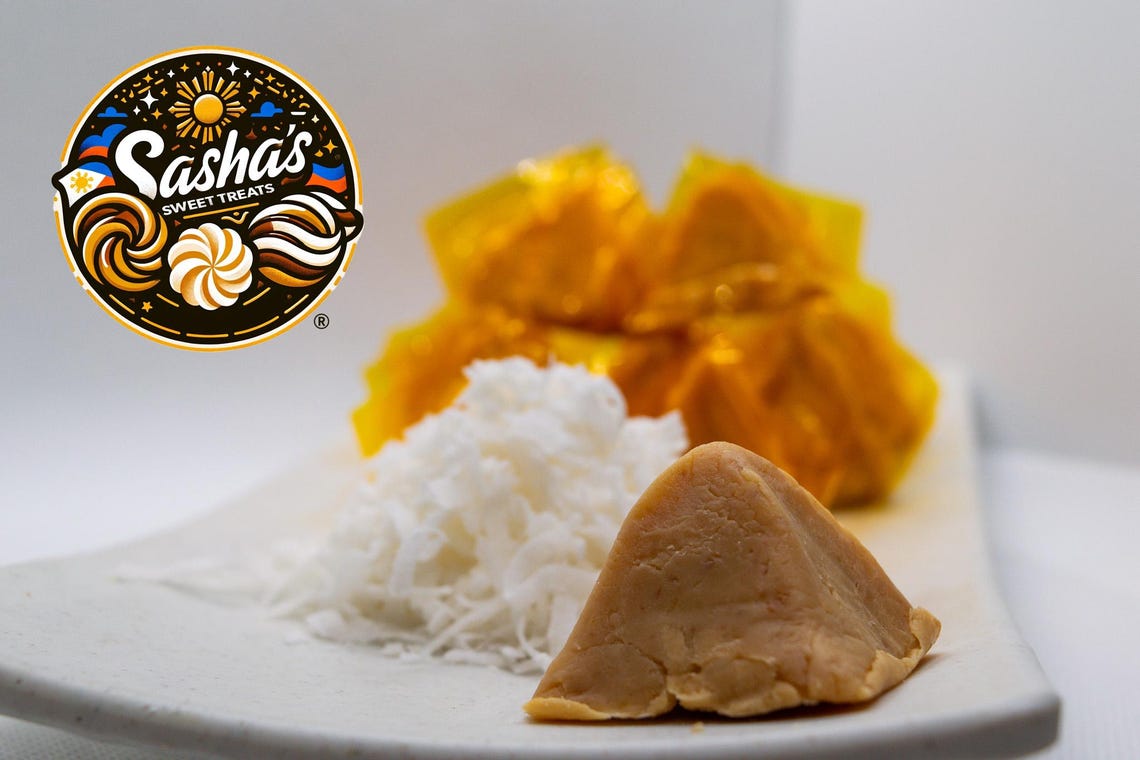 Creamy Coconut Yema Candy, Filipino Milk Candy Dessert, 40PCS Sweet ...