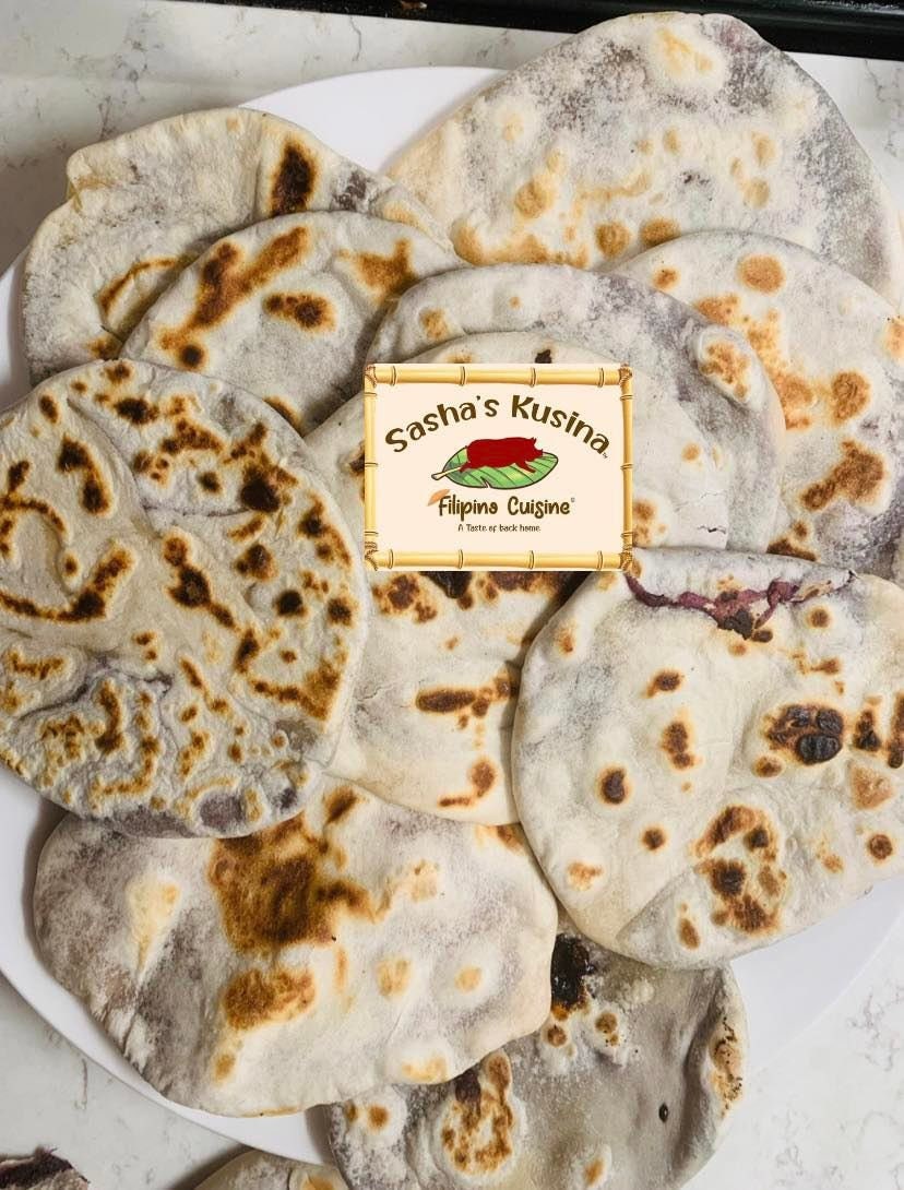 Heavenly Ube Piaya: Handmade Filipino Pastries, 1 Dozen - Etsy