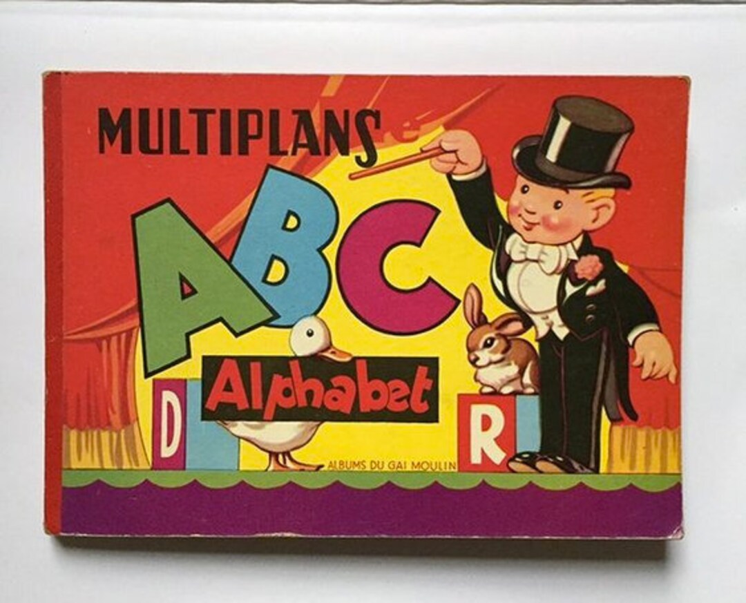Multiplans, ABC Alphabet in Pop Up. Albums of the Gay Mill - Etsy