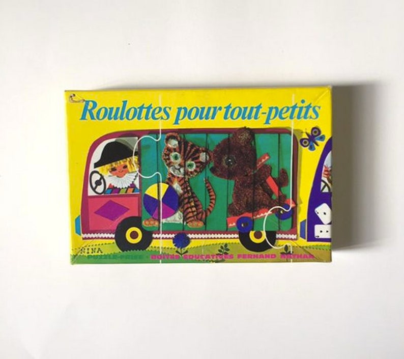 Roulottes pour tout petits. Puzzle géant éditions Fernand Nathan ... Roulottes pour tout petits. Puzzle géant éditions Fernand Nathan ...