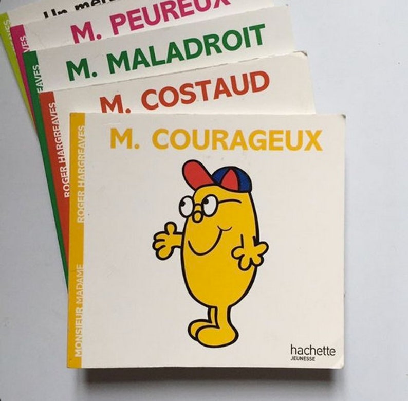 Mr Men, Roger Hargreaves Books - Etsy