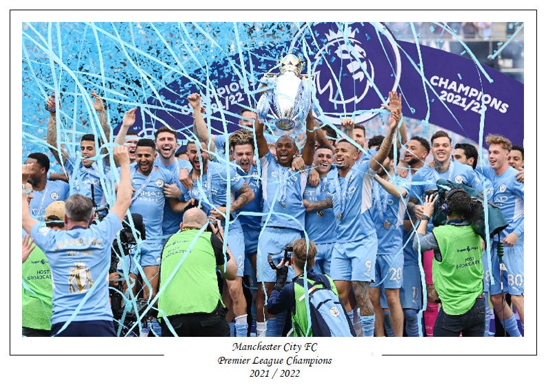 Man City FC 2022 Premier League Champions Winners Poster Print Etsy man-city-fc-2022-premier-league-champions-winners-poster-print-etsy