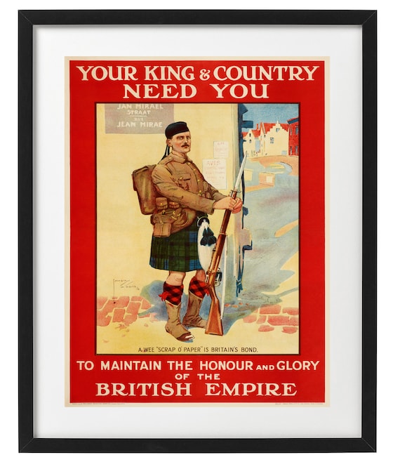 British Ww1 Propaganda Posters