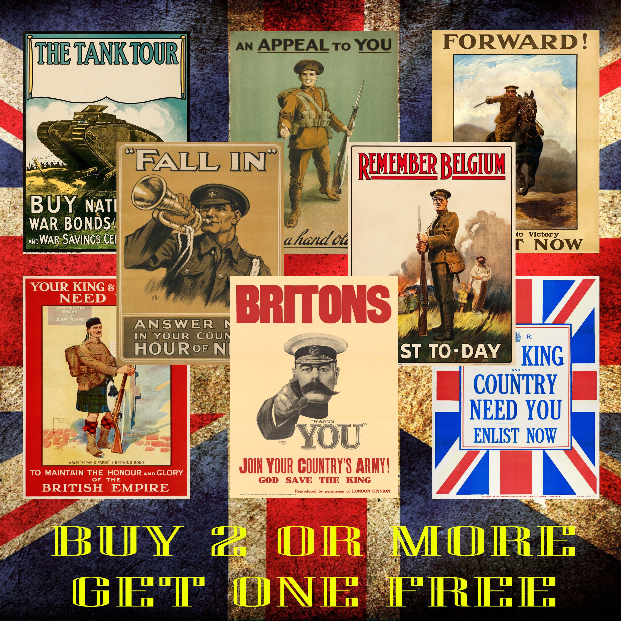 World War 1 Propaganda Posters