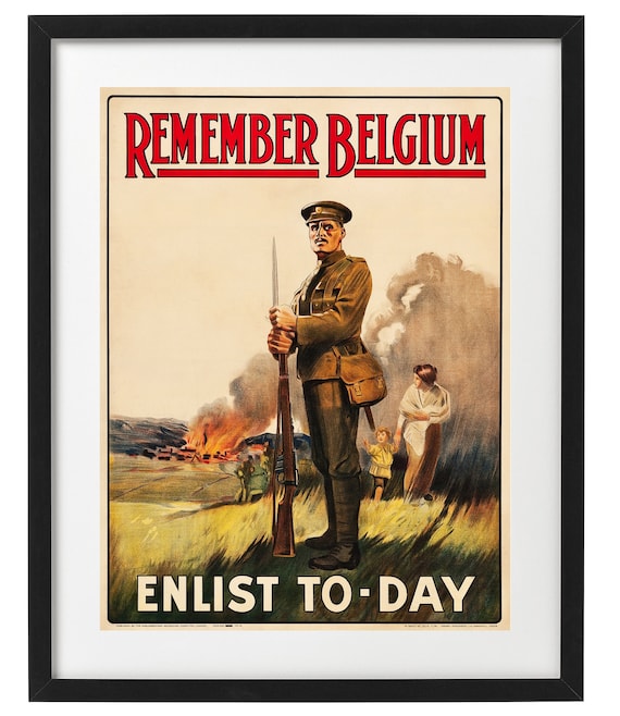 British World War 1 Propaganda Posters