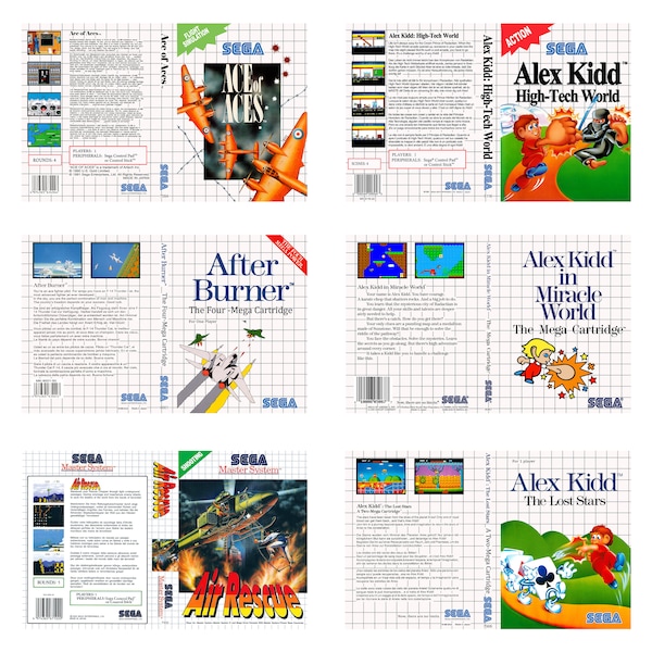 Sega Master System Case - Etsy