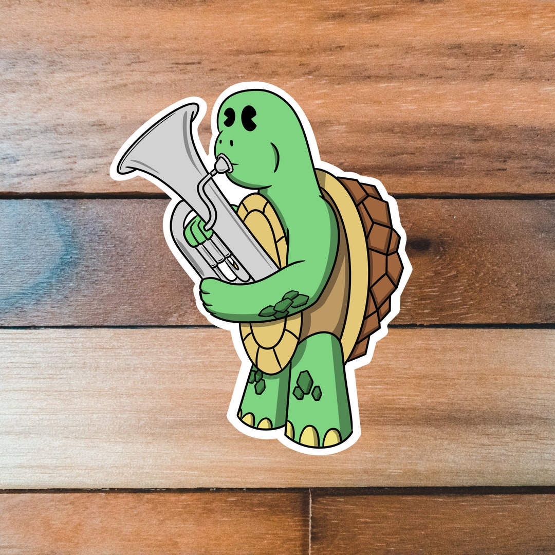 Baritone Sticker, Euphonium Sticker, Marching Band Sticker, Low Brass ...