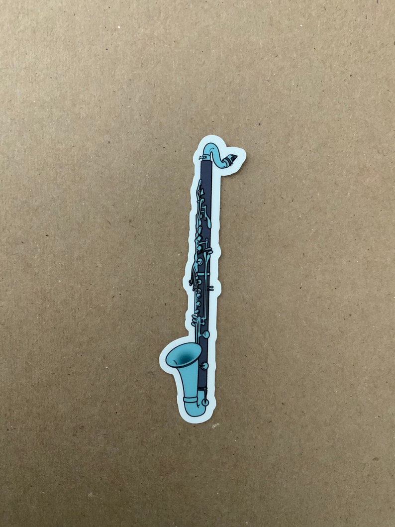 Bass Clarinet Sticker - Etsy