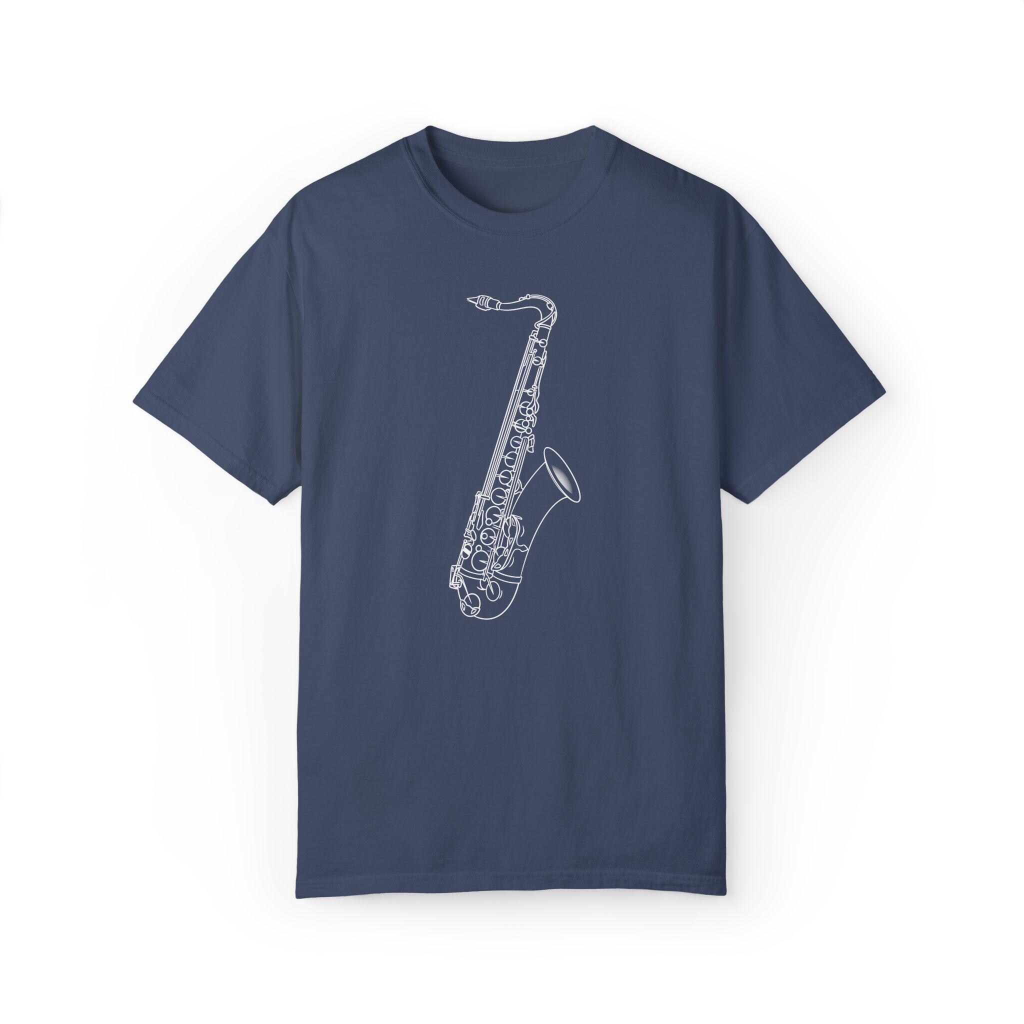 Tenor Saxophone Shirt, Gift for Saxophone Player, Band Shirt, Comfort ...