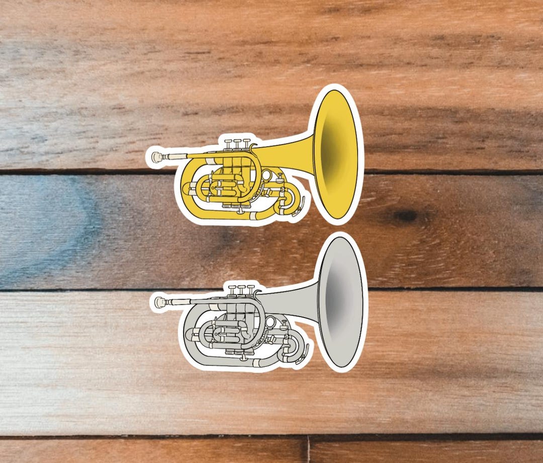 Mellophone Sticker, Horn Sticker - Etsy