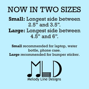 Piano Sticker, Cat Piano Player Sticker, Sticker for Pianist, Music ...