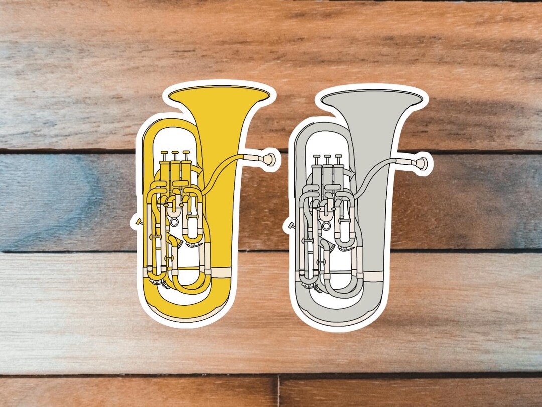 Euphonium Sticker, Baritone Sticker - Etsy
