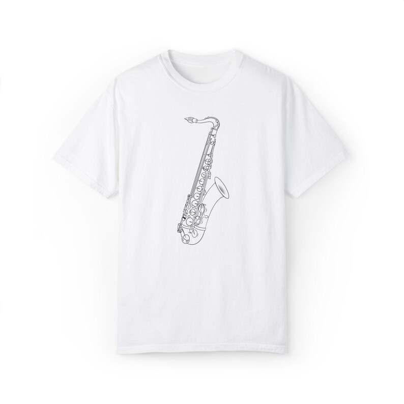 Tenor Saxophone Shirt, Gift for Saxophone Player, Band Shirt, Comfort ...