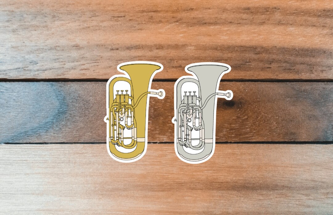 Euphonium Sticker, Baritone Sticker - Etsy