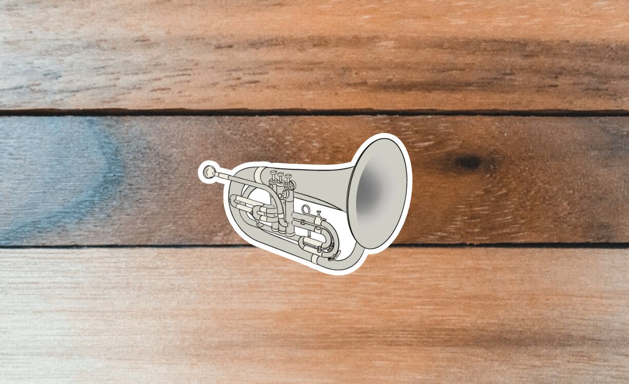 Baritone Sticker Marching Baritone Sticker Marching Band - Etsy