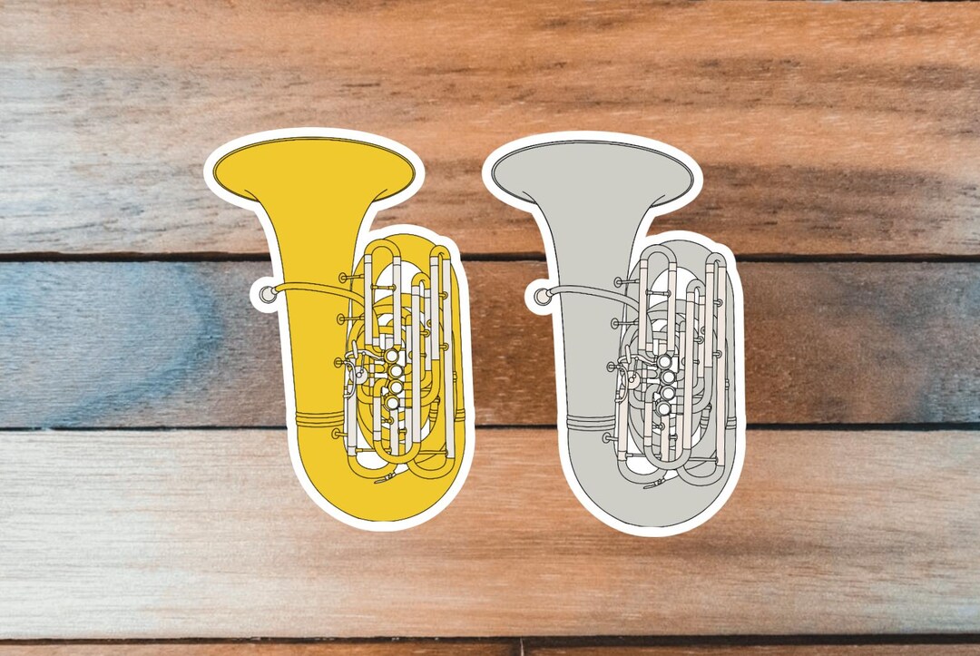 Tuba Sticker - Etsy