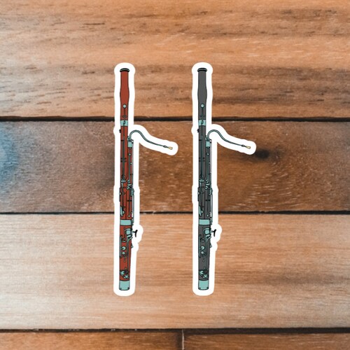 Vinyl Bassoon Decal Bassoon Window Sticker Bassoon - Etsy