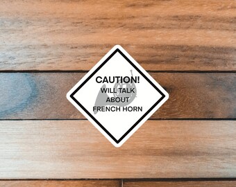 Girl Playing French Horn Vinyl Sticker Light Switch Fabric Decal Tuba ...