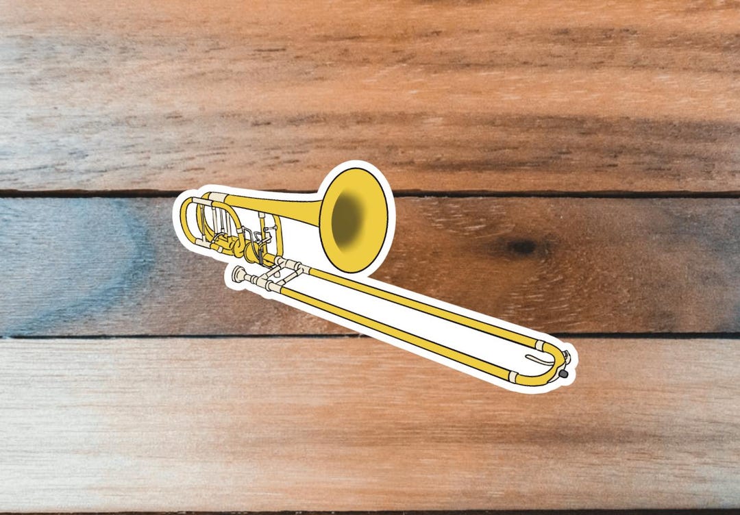 Bass Trombone Sticker - Etsy