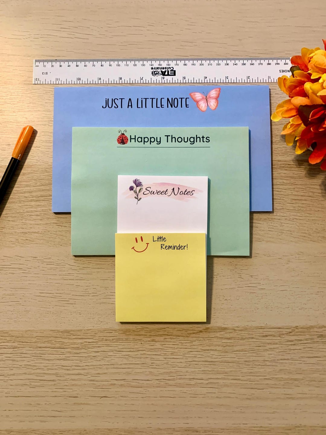 Personalized Post-it Note Pads: Custom Color Sticky Notes & Office ...