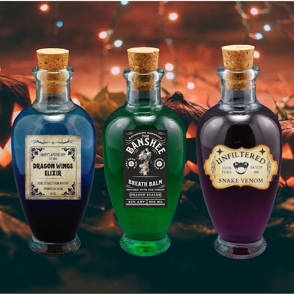Funny Potion Labels - Etsy