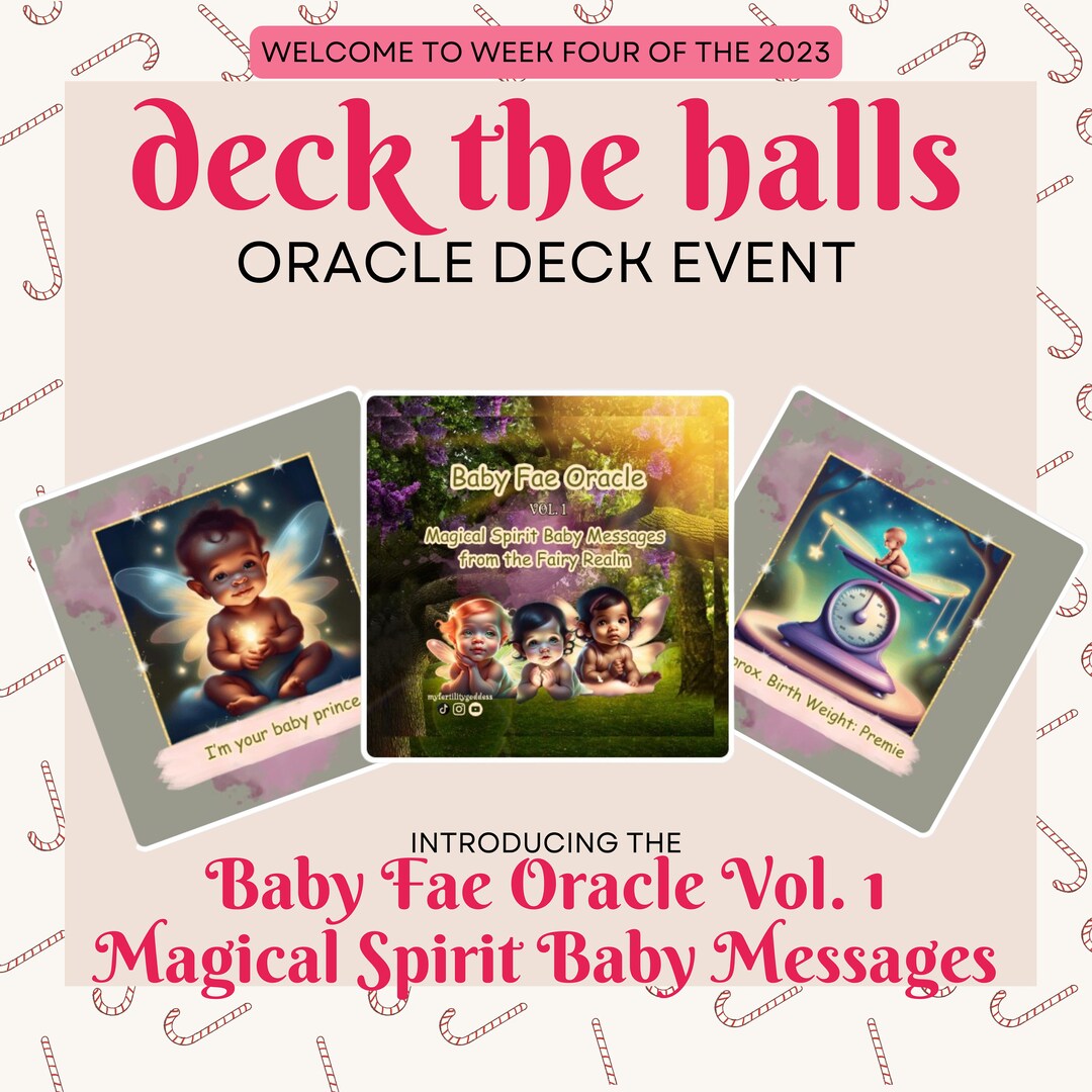 Baby Fae Oracle Vol. 1 Magical Spirit Baby Messages - Etsy