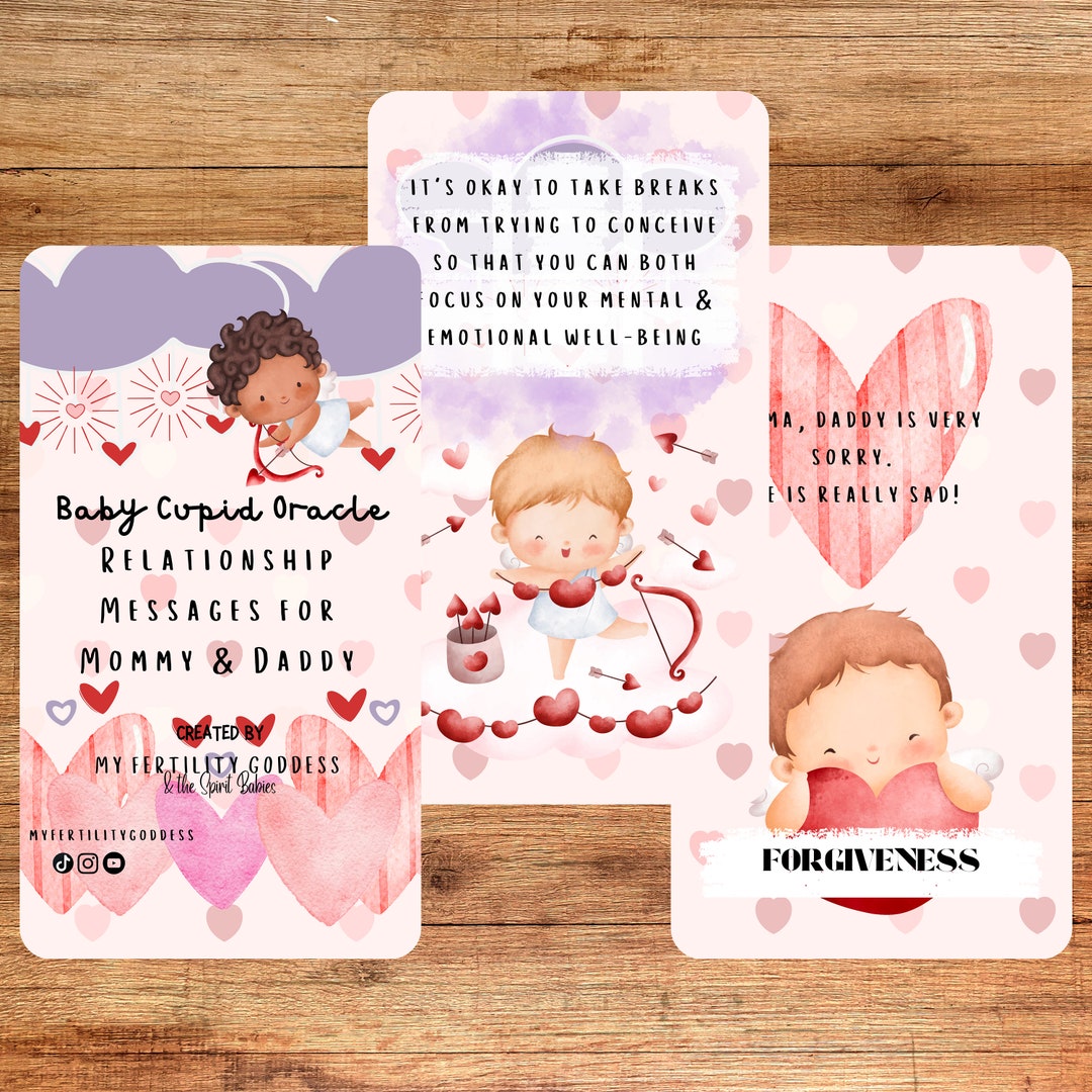 Baby Cupid Couples Spirit Baby Oracle - Etsy
