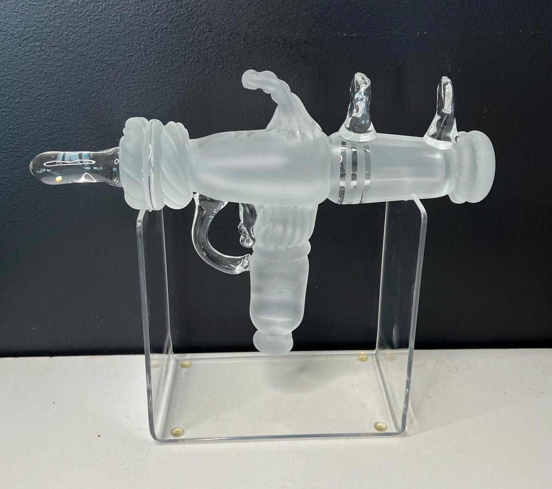 RAY GUN! Hand Blown Glass Sculpture - Etsy