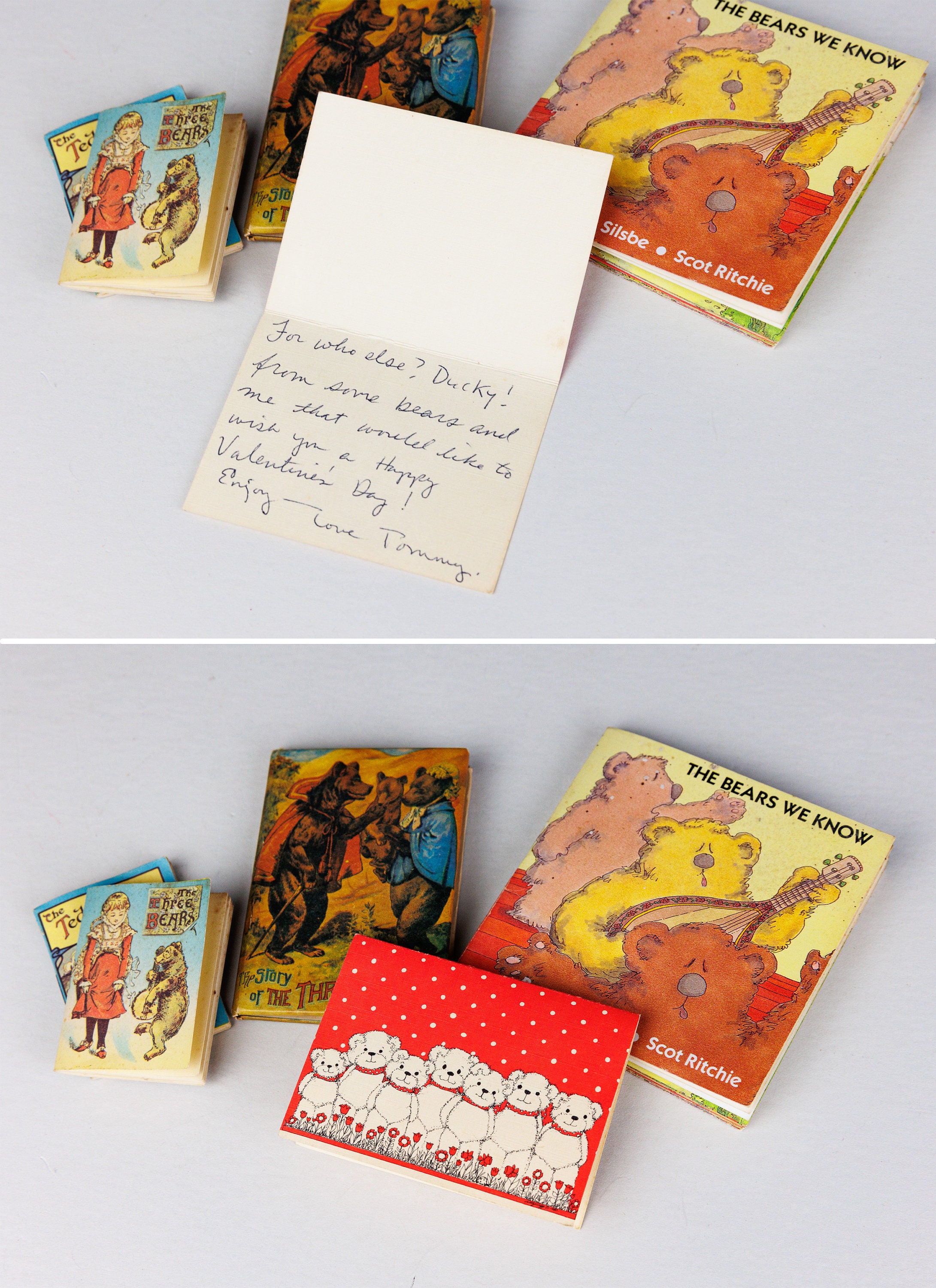 Retro Collection of Miniature Storybooks Featuring Teddy - Etsy UK