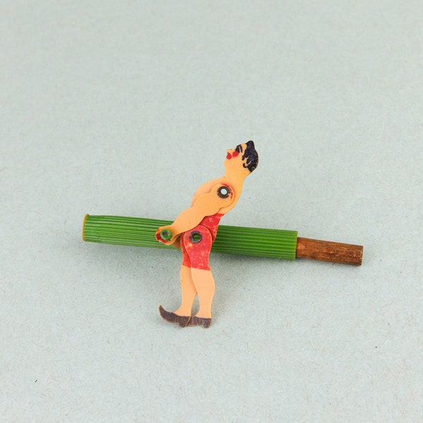 Wooden Acrobat Toy - Etsy