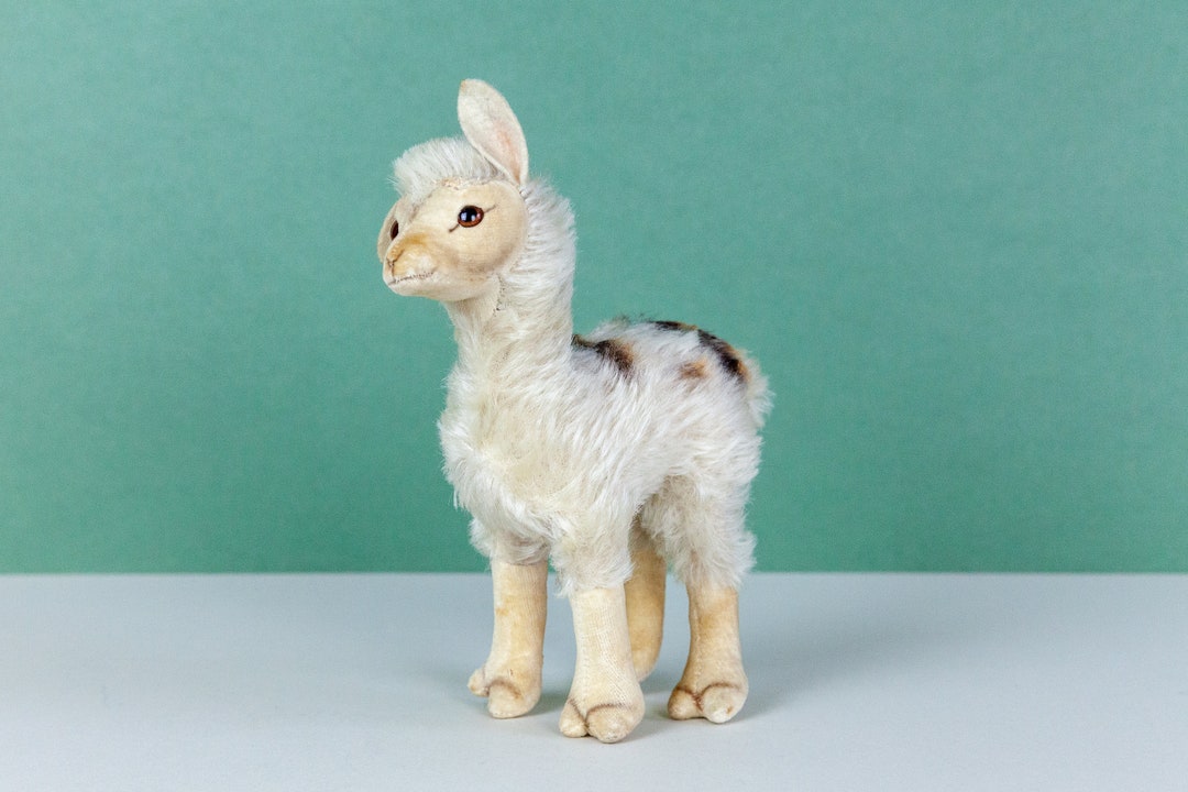 Vintage Steiff Llama lama Mohair Toy - Etsy