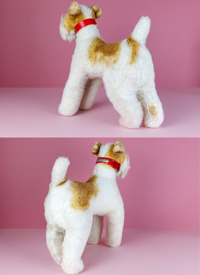 Rare Wendy Boston Stuffed Toy Dog 1950s Terrier With Red - Etsy