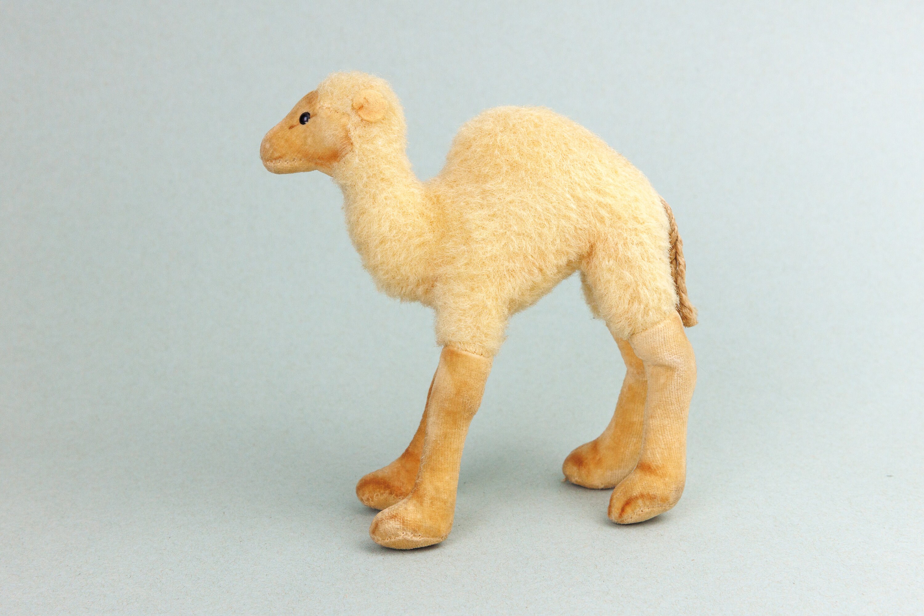 Small Vintage Steiff Dromedary Toy Camel Plush and Velvet Mid - Etsy